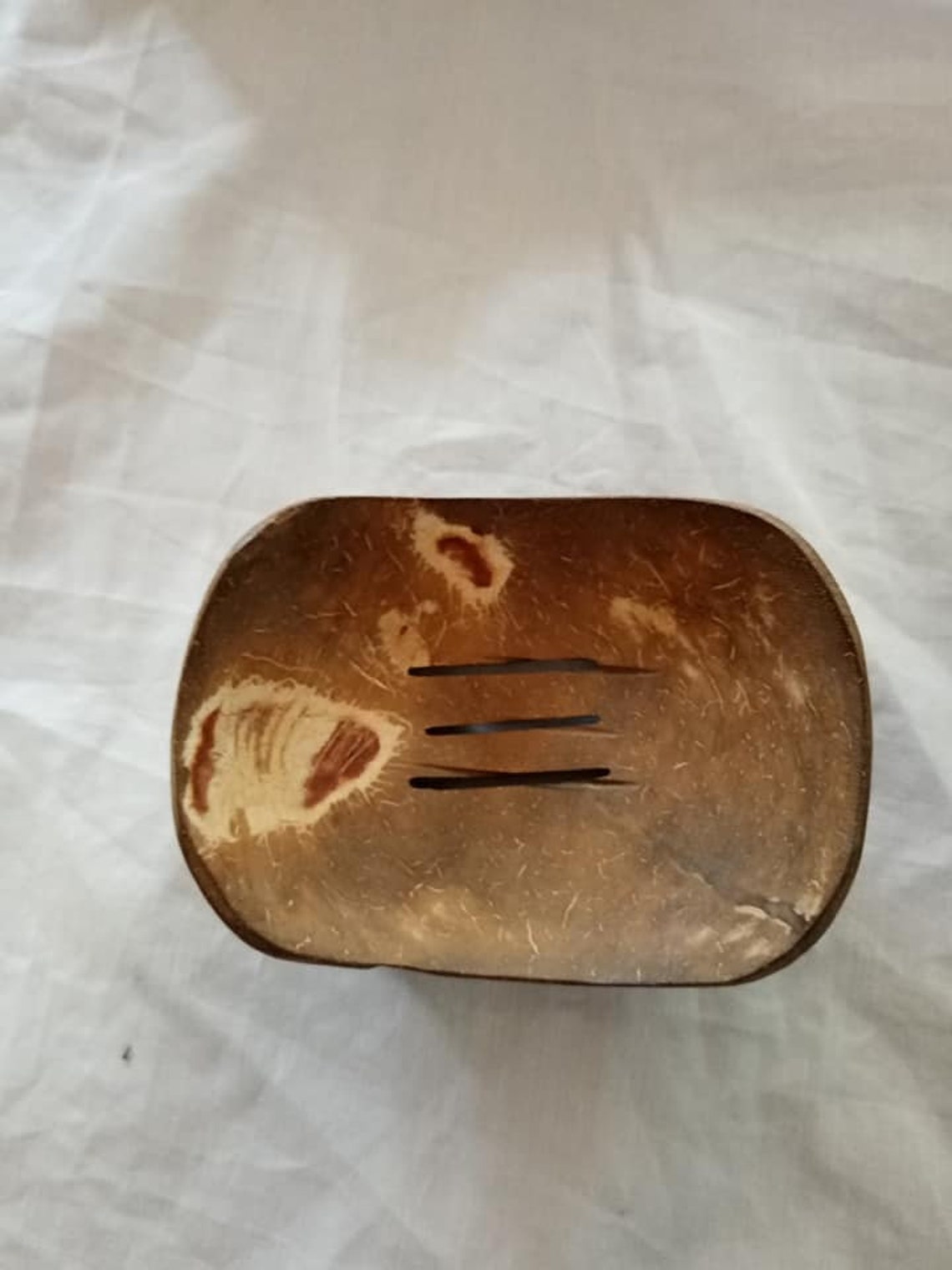 Natural Coconut Shell Soap Holder - Etsy