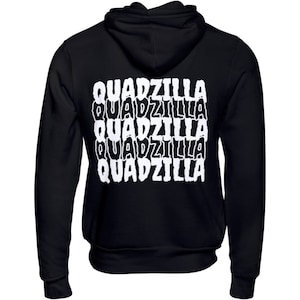 Quadzilla Hoodie | Pump Cover | Oversized or Fitting | Gym Apparel - Etsy