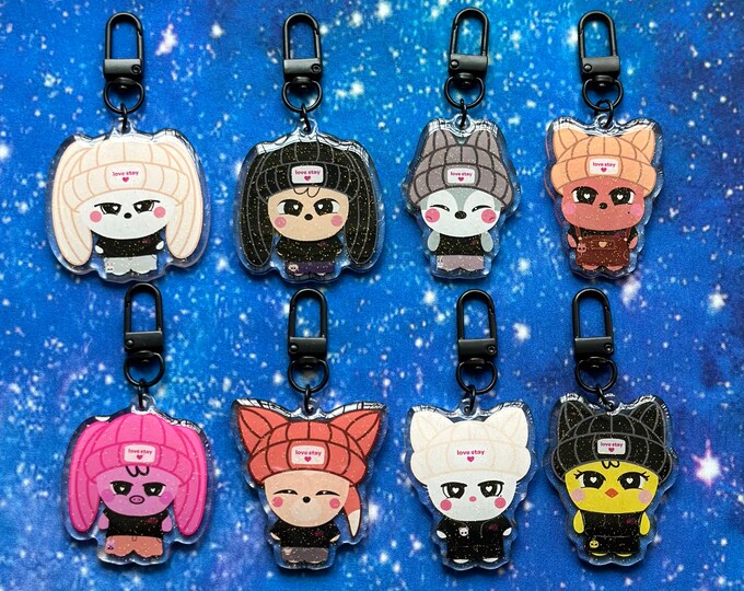 Stray Kids SKZOO Beanie Keychains - Etsy