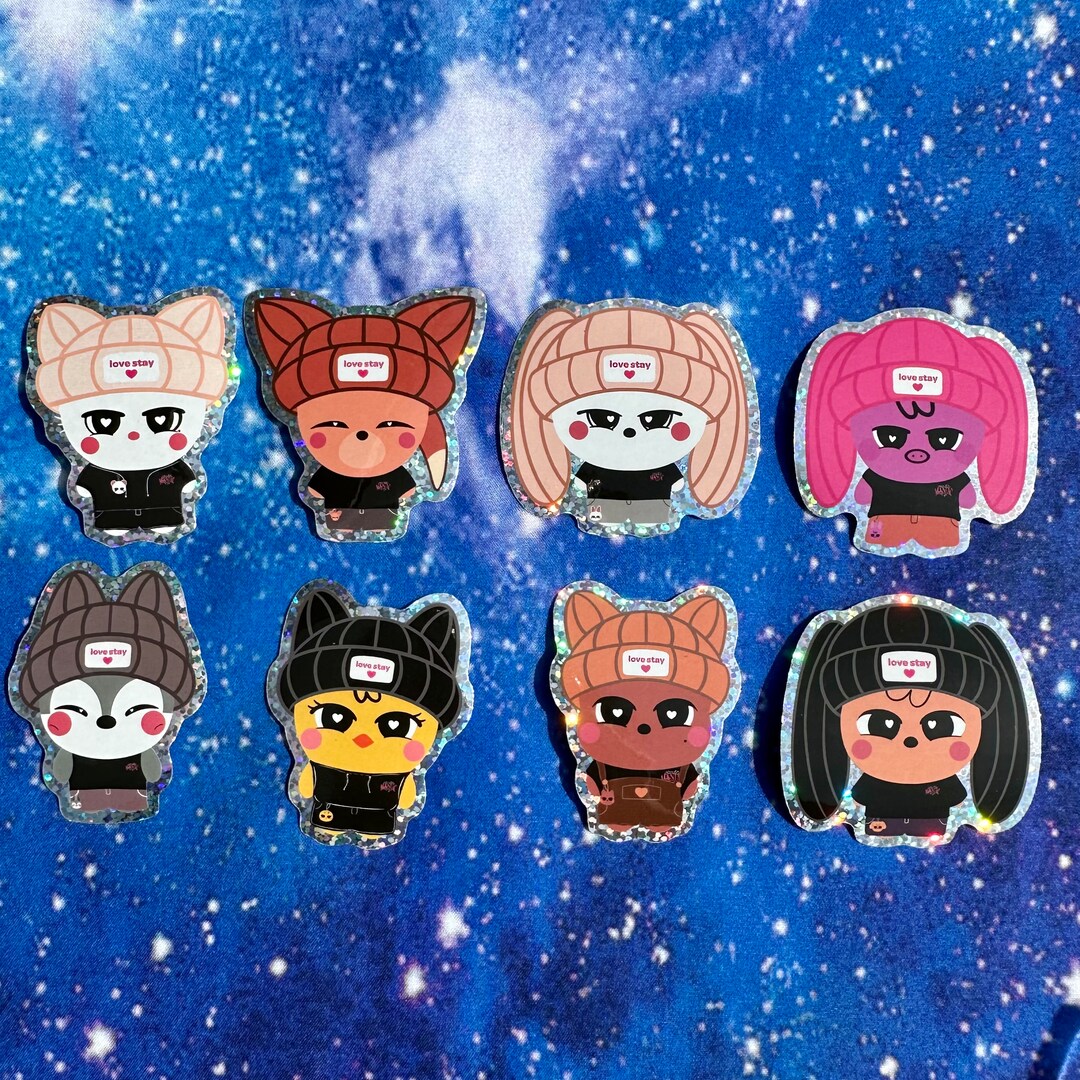 Stray Kids SKZOO Beanie Stickers - Etsy