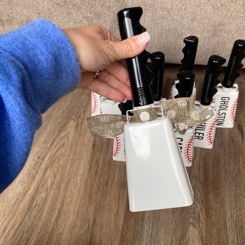 Baseball / Softball / Sport Cowbell Noise Maker / Baseball Mom / Travel ...