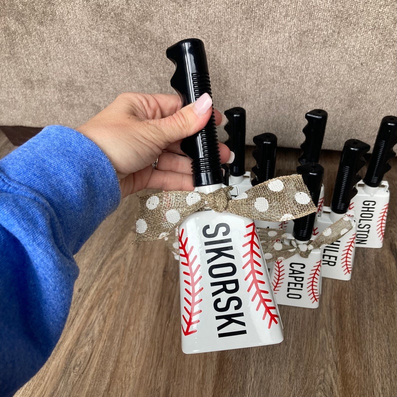 Baseball / Softball / Sport Cowbell Noise Maker / Baseball Mom / Travel ...