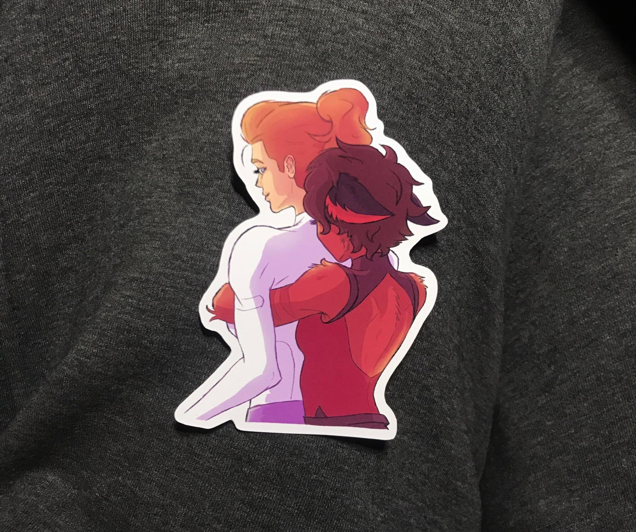Catradora Hug Waterproof Sticker She-ra and the Princesses - Etsy