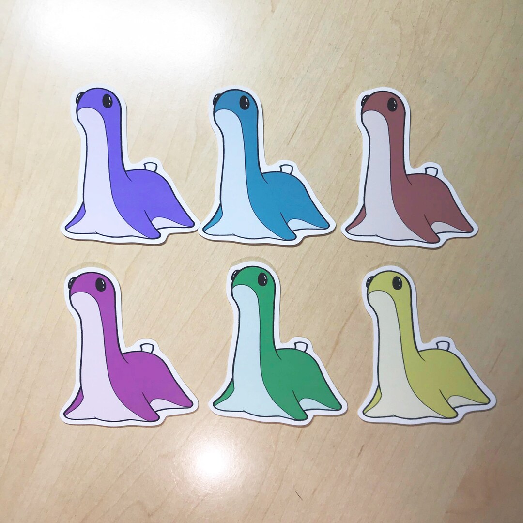 Pastel Nessie Waterproof Stickers | Apex Legends - Etsy