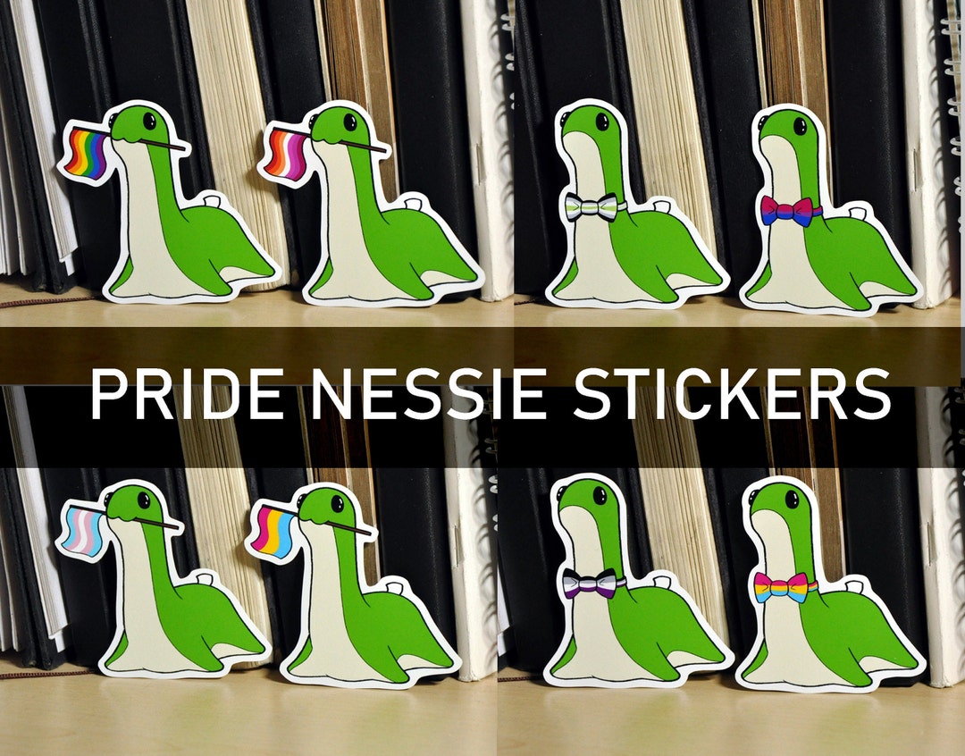 Pride Nessie Waterproof Stickers | Apex Legends - Etsy