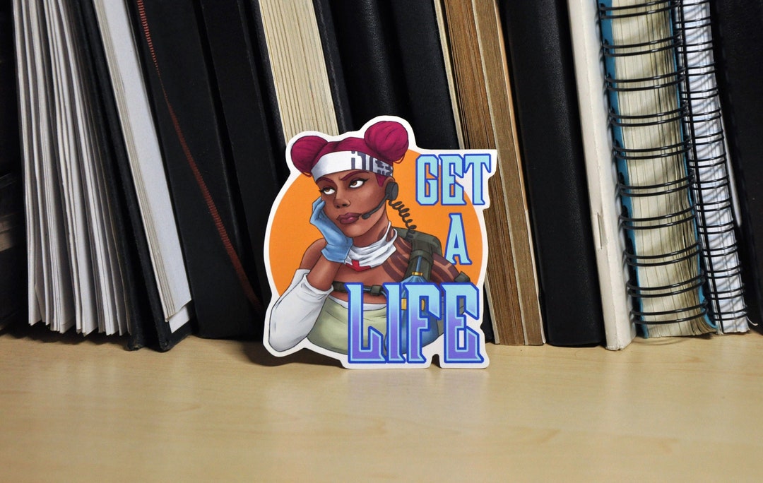 Lifeline Holospray Waterproof Sticker | Apex Legends - Etsy