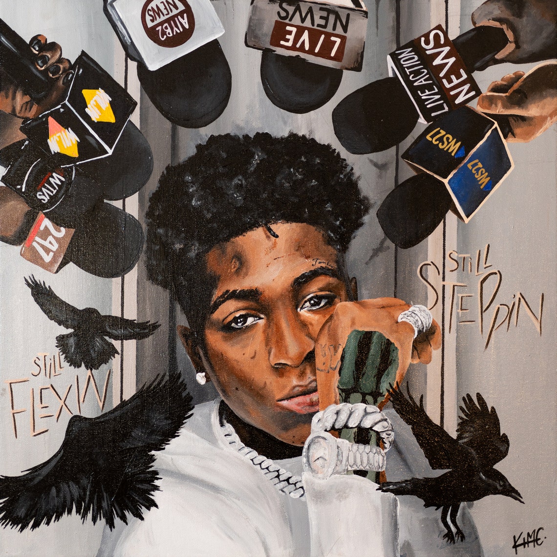 PREORDER 18x18 NBA YOUNGBOY Poster - Etsy