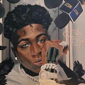 PREORDER 12x12 NBA YOUNGBOY Poster - Etsy