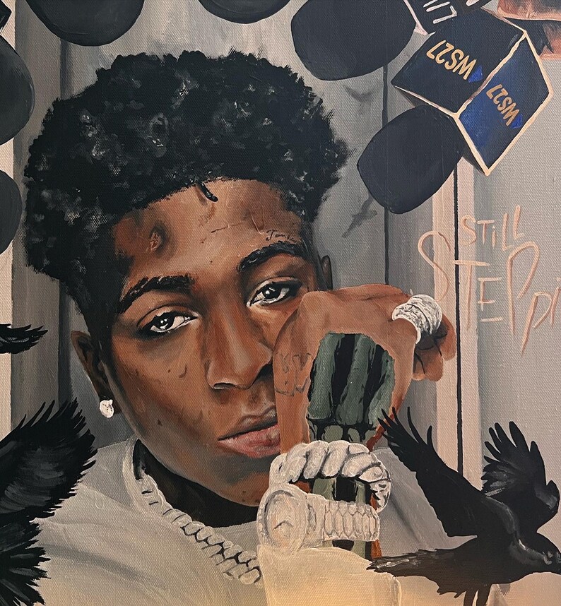 PREORDER 12x12 NBA YOUNGBOY Poster - Etsy