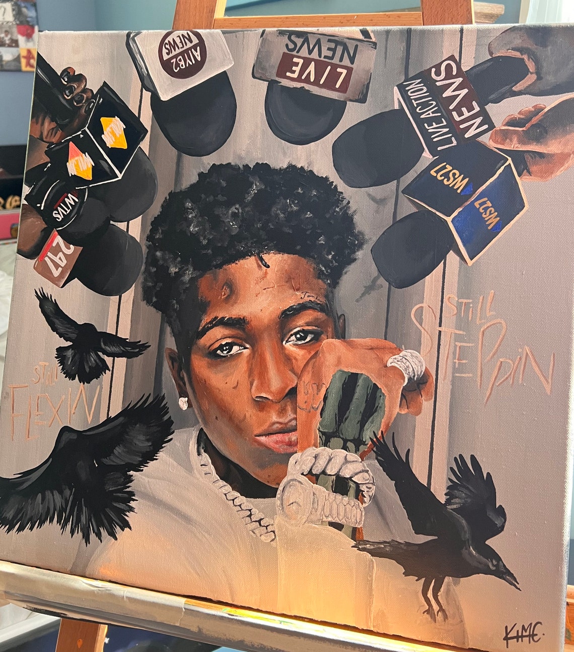 PREORDER 18x18 NBA YOUNGBOY Poster - Etsy