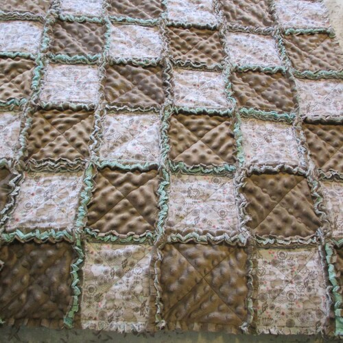 Elephant Rag Quilt Kit Baby Quilt Kit Baby Shower Gift - Etsy