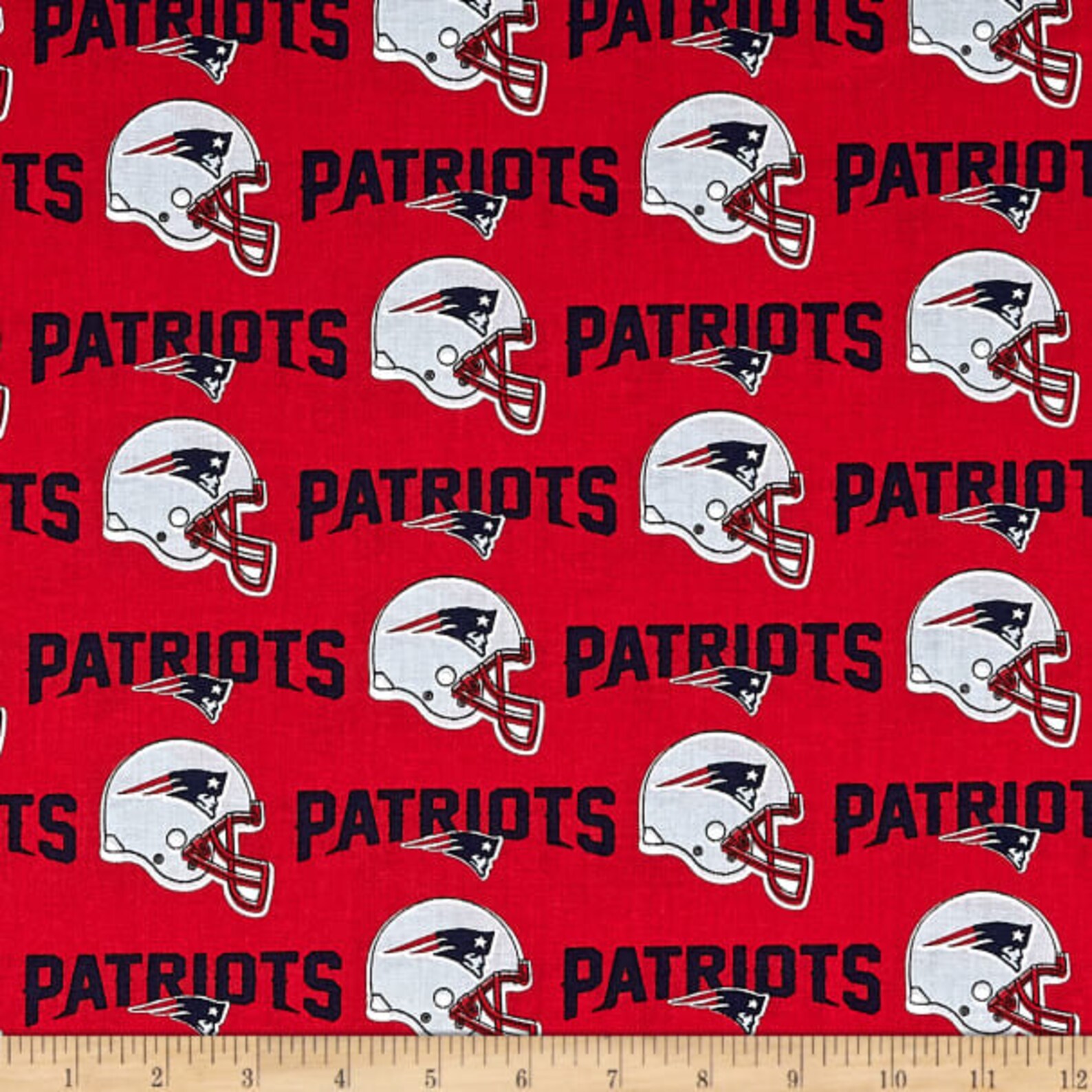 NEW ENGLAND PATRIOTS 100% Cotton Fabric by Fabric Traditions (choose ...