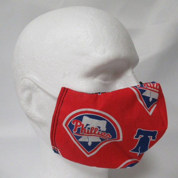 Phillies Face Mask - Etsy