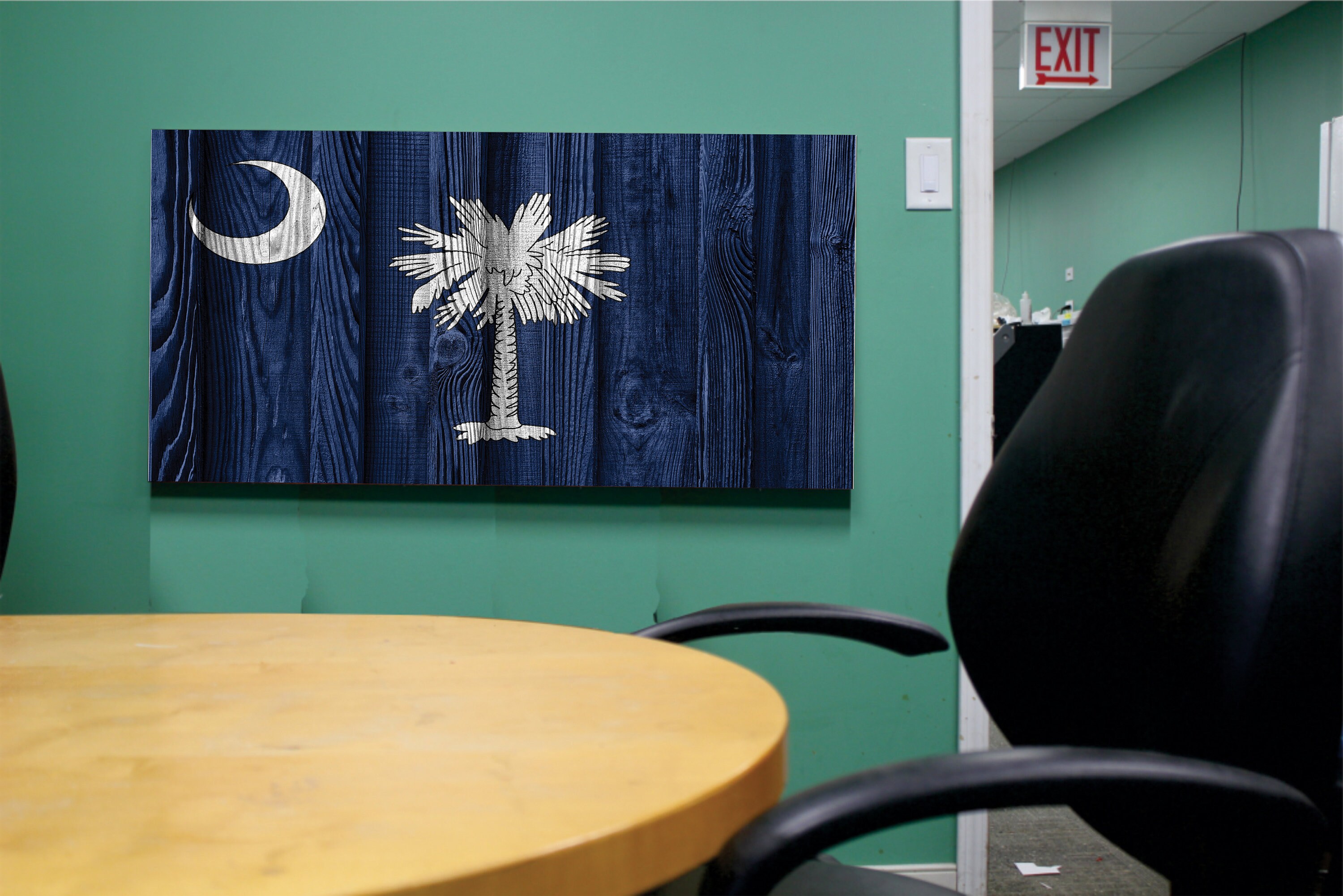 Premium Wood Wall Art Décor South Carolina State Flag | Etsy