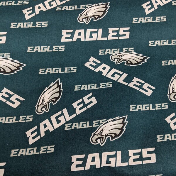 Philadelphia Eagles Fabric - Etsy