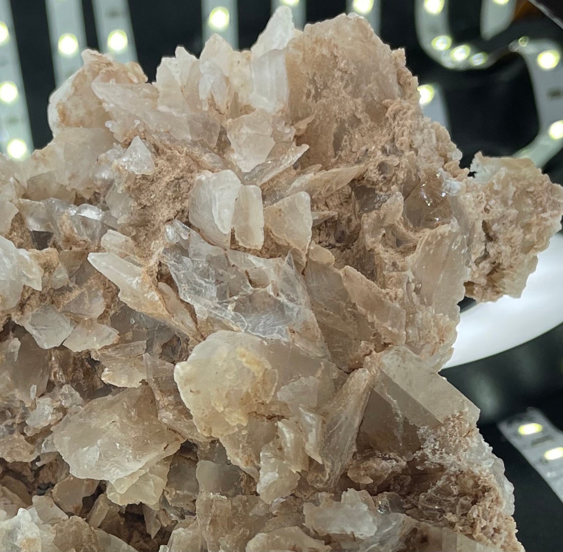 Gips-Specimen-Cluster. Große sehr seltene Display Multi Gips | Etsy