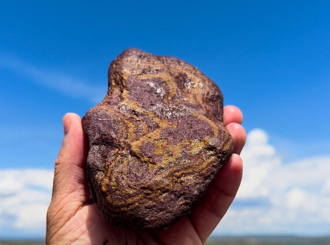 Banded Rhyolite Wonderstone Nevada Rare Stunning Distinct Patterns ...