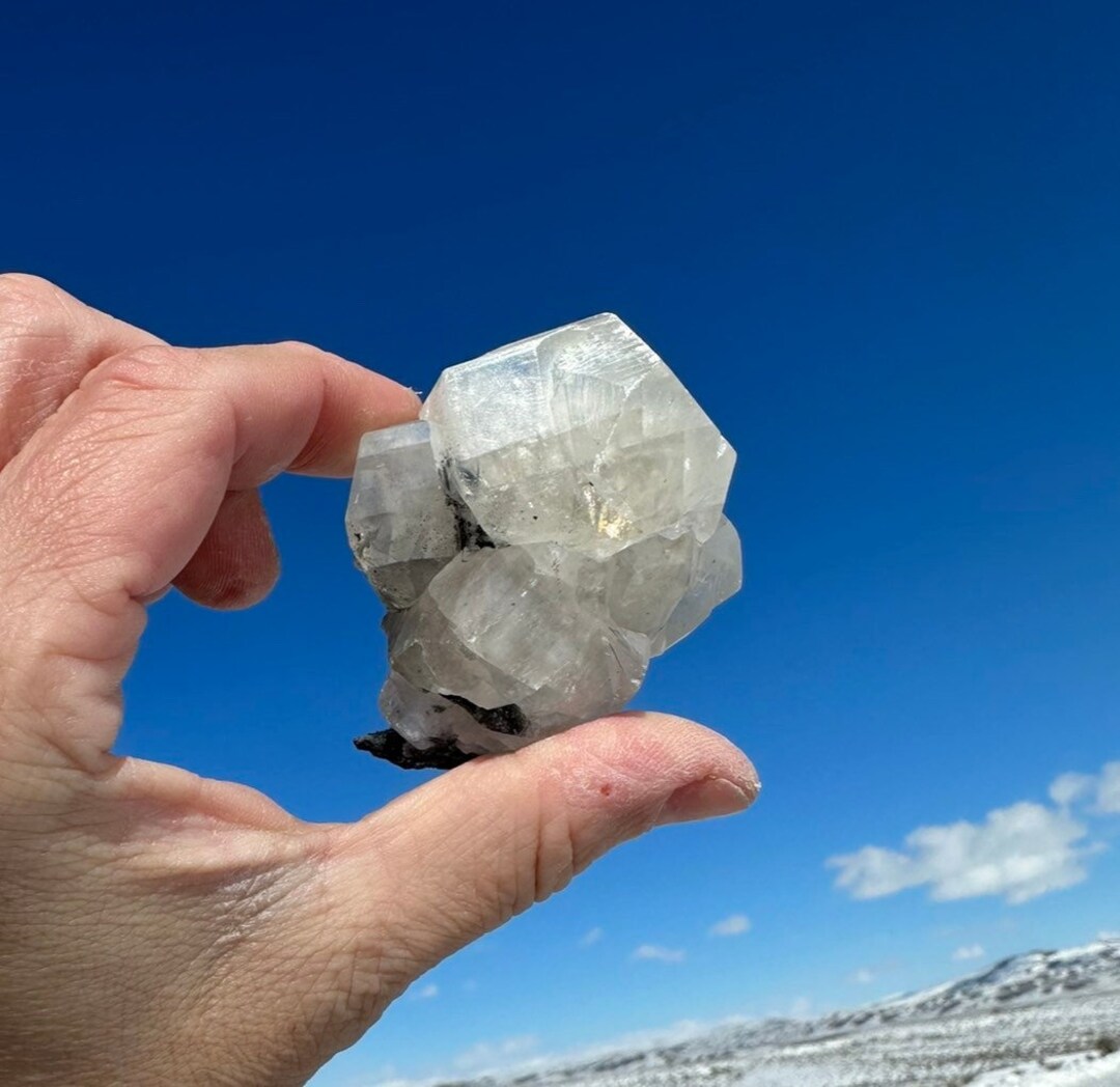 Complete Rare! Best Calcite Transparent White Newly Found Calcite ...
