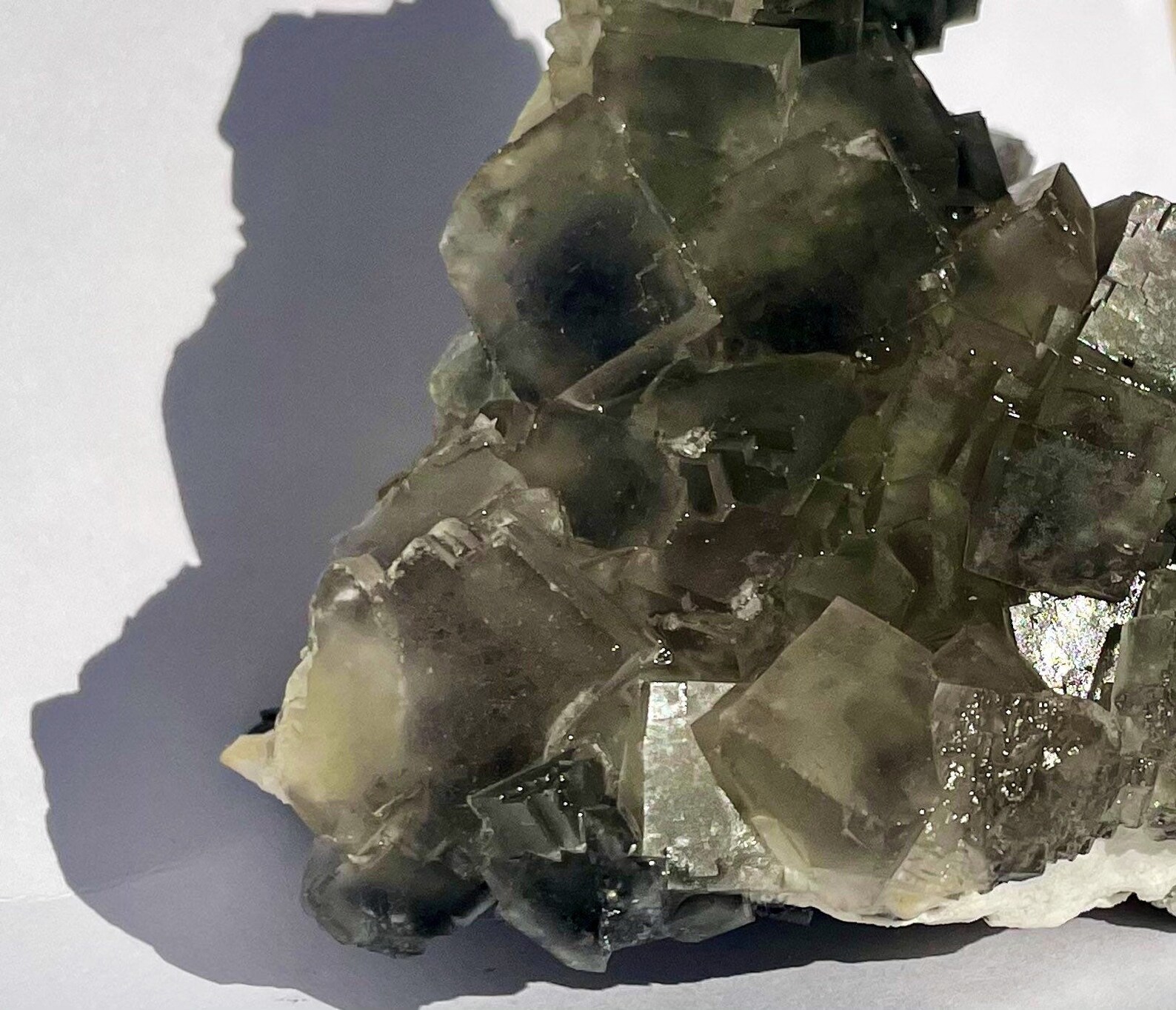 Fluorite Geode Very Rare Huge Multi Color Clear and Green - Etsy UK