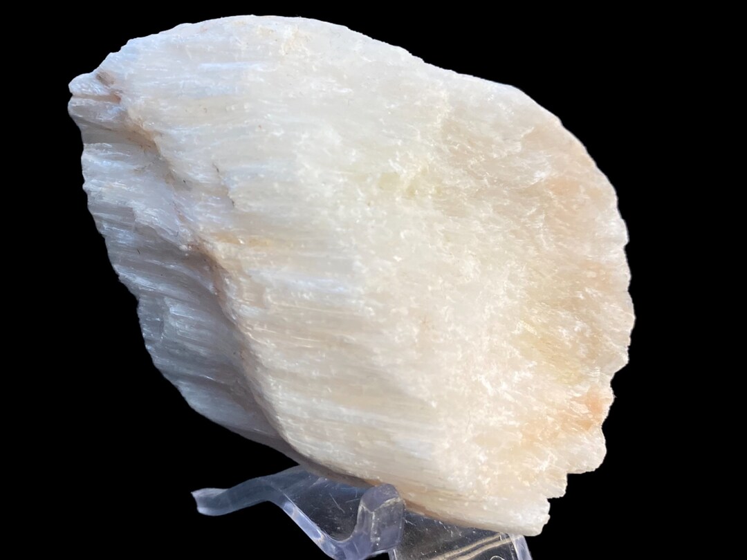 Selenite Ulexite Pink Selenite Rare Formation Beautiful Lustrous Pink ...