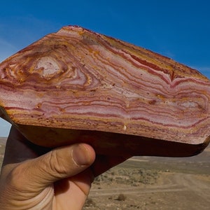 2.12lb+! Huge Wonderstone! Wow!! Nevada Rhyolite Slabbed Face Perfect ...