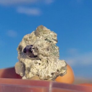 Wow ! “alien Eye” Very Rare Purple Cube Fluorite Window Crystal Pyrite ...
