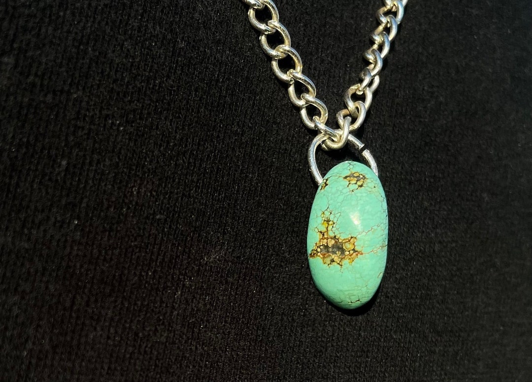 Spring Sale FOX MINE Old Stock Rare Turquoise Pendant AAA Gem Quality ...