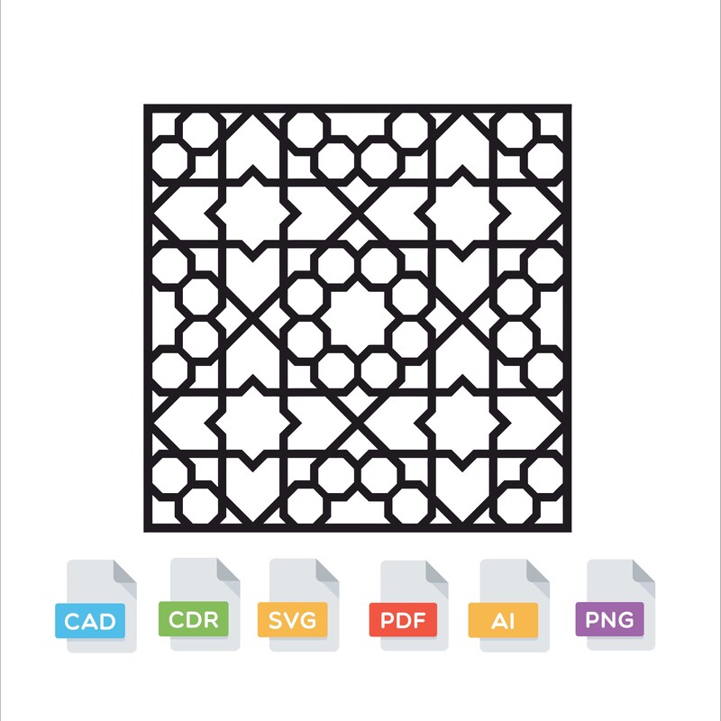Islamic Pattern - Etsy