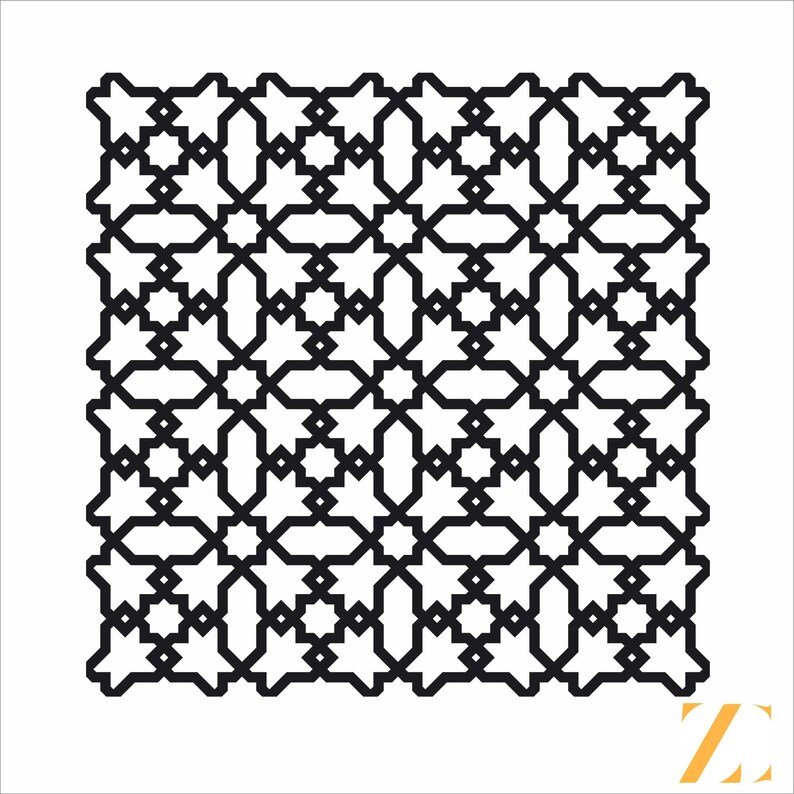 Islamic Pattern,vectorel Plasma Cut,,islamic,laser Cut File,cnc Route ...
