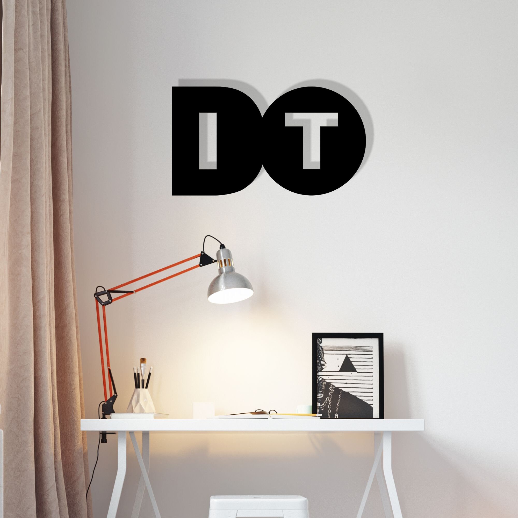 DO IT Silhouette Wall Art Cnc Dxf Vectorel Cutting File Ready for Laser ...