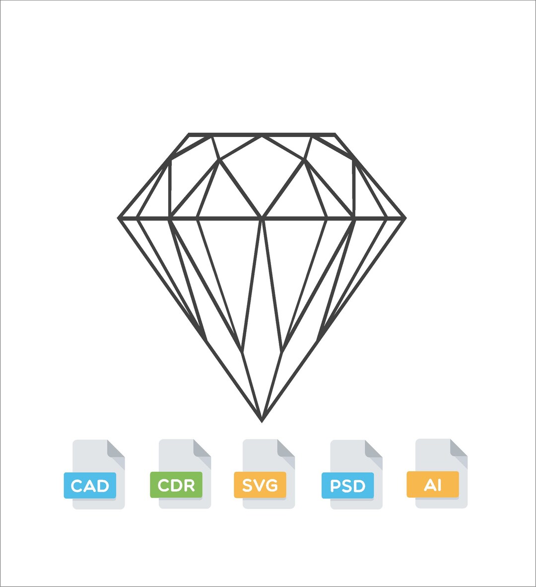 Diamond Laser Cut File,cnc Route File,diamond Wall Art Panel,diamond ...