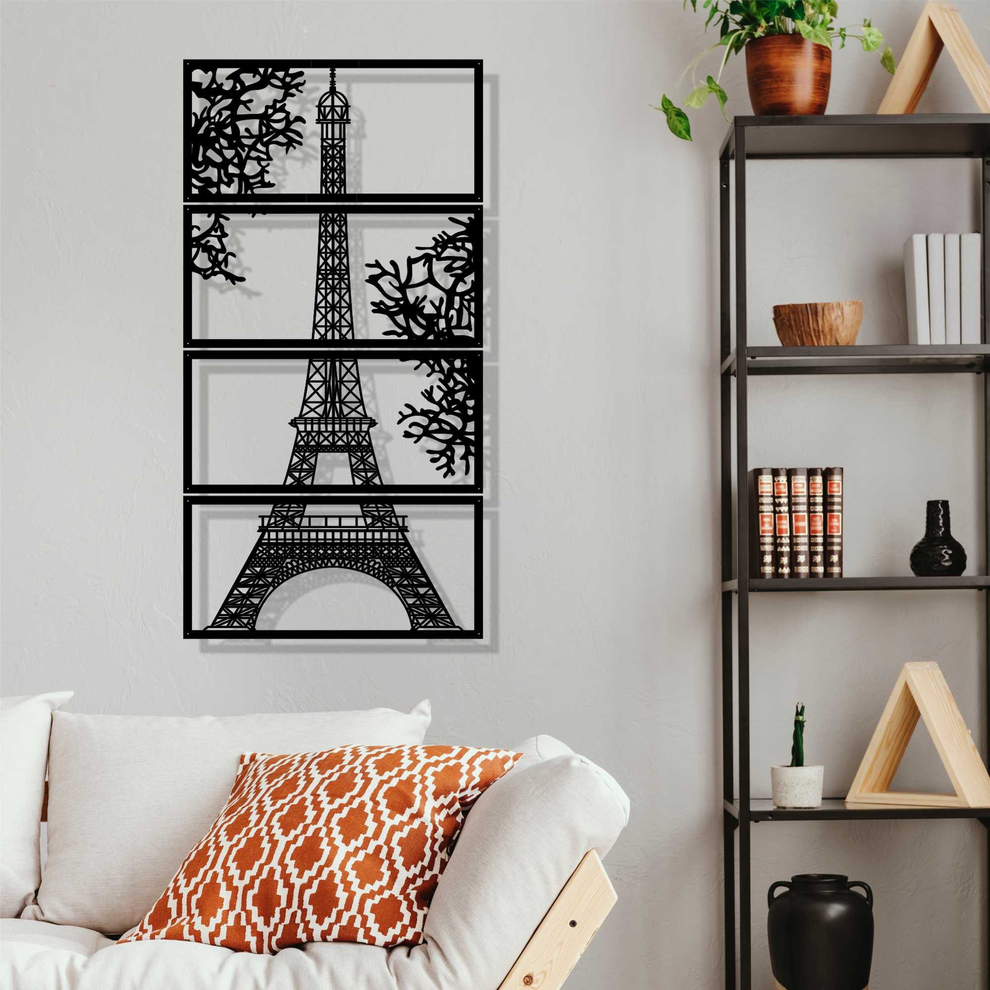 Eiffel Tower, Wall Art, Cnc ,dxf, Vectorel, Cutting, File Ready for ...