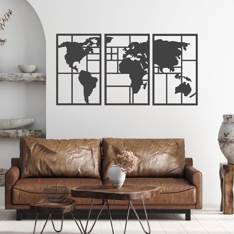 World Map,globe,laser Cut File,cnc Route File,wall Art,panel,dxf File ...