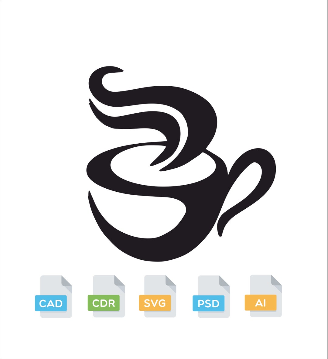 Coffee Wall Panel Set Laser Cut File,cnc Route File,wall Art,coffee Dxf ...