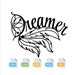 Feather Dreamer Laser Cut File,cnc Route File,downloadable Print,dxf ...