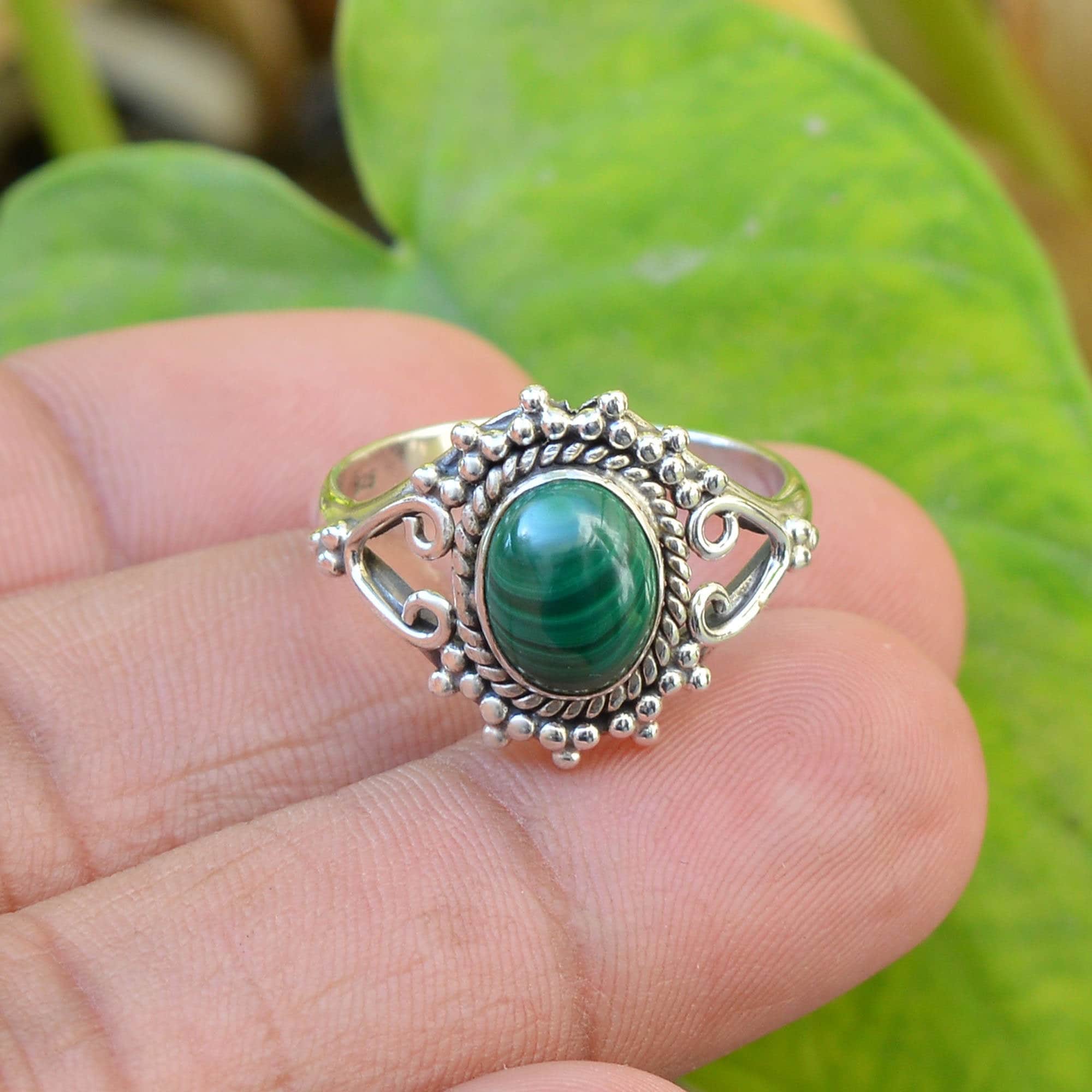 Etsy Malachite Ring | interns-hub.com