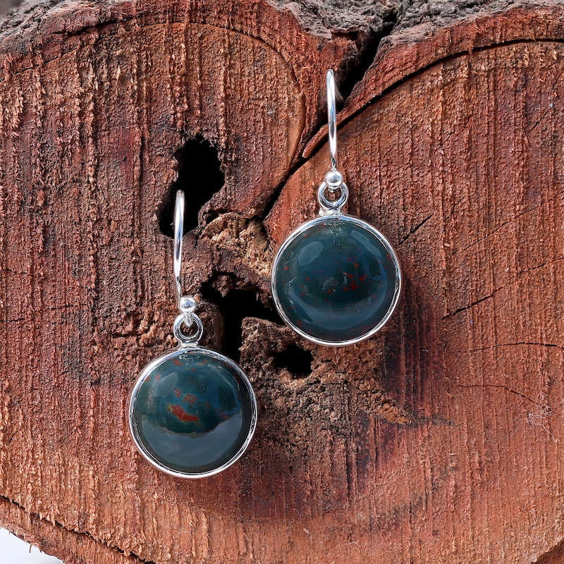 Bloodstone Jewelry - Etsy