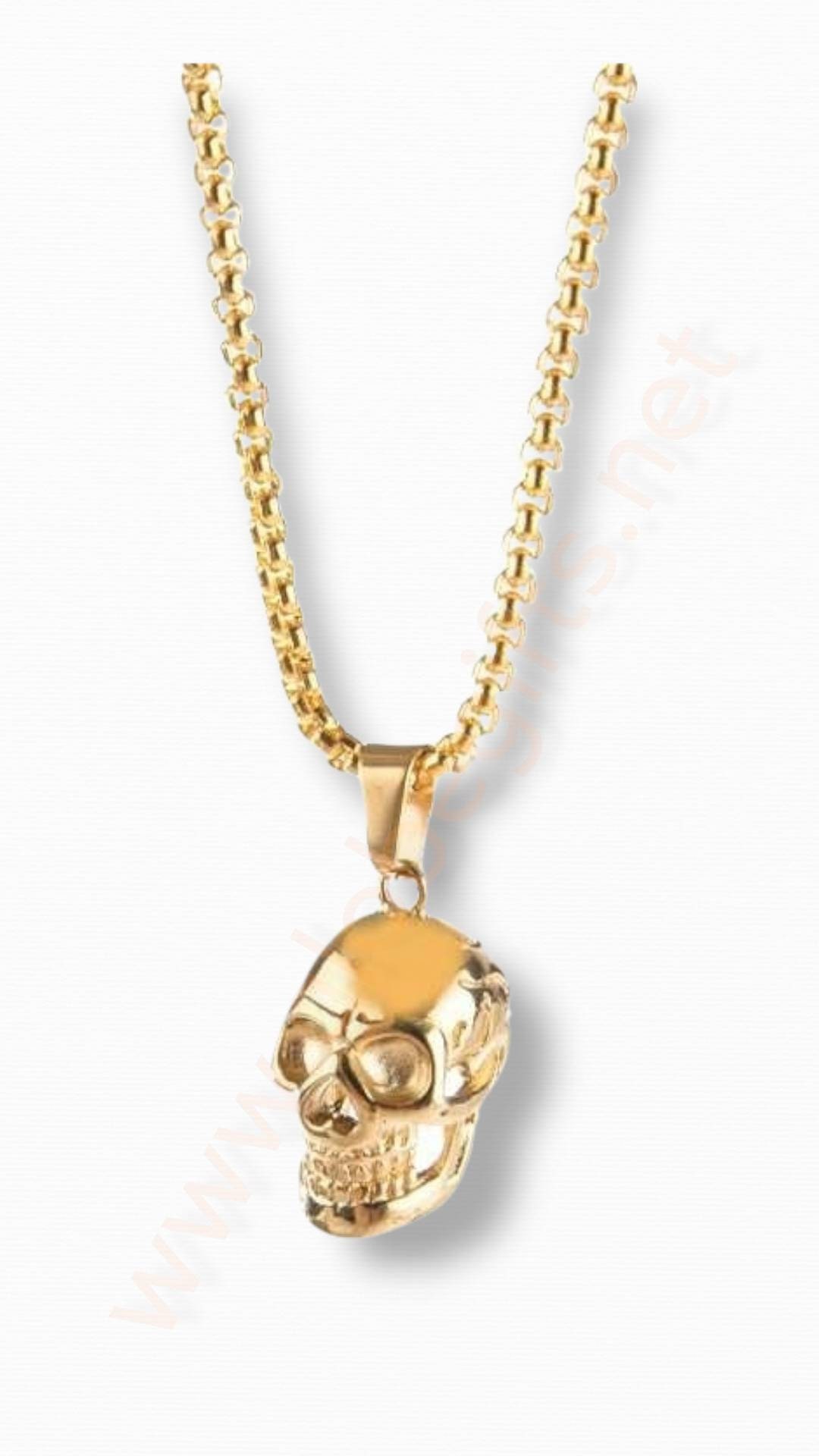 Polished Skull Pendant - Etsy