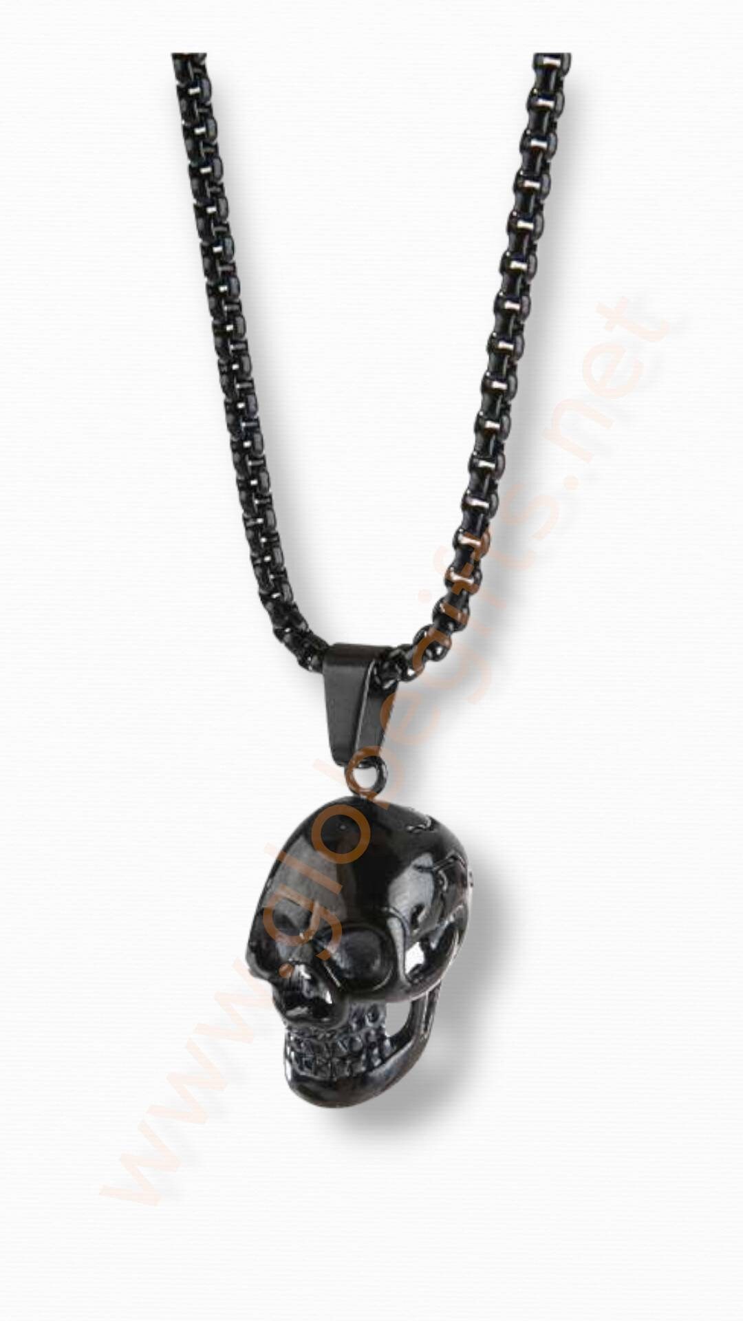 Polished Skull Pendant - Etsy