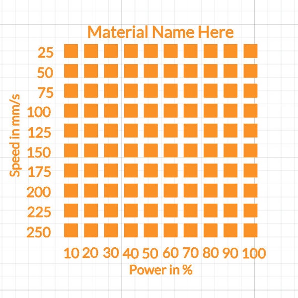 Test Grid Xtool - Etsy