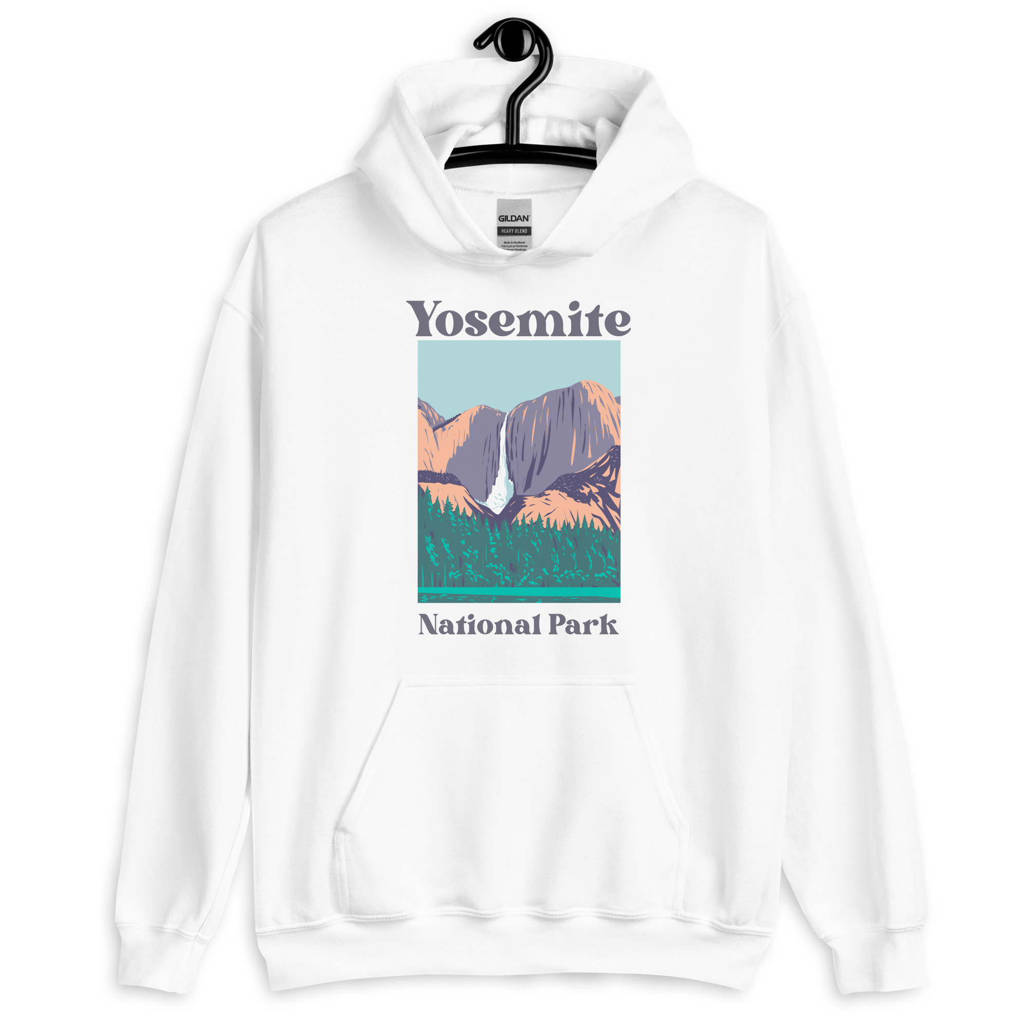 Men's Yosemite National Park Hoodie - Etsy