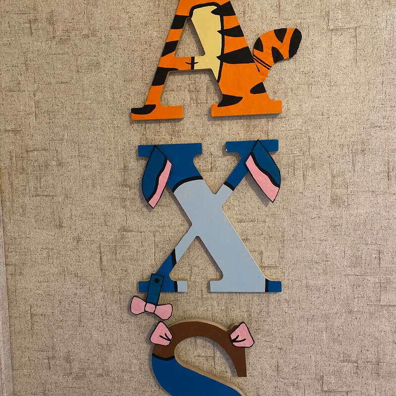 Character Letters - Etsy