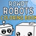 AWKWARD ALIENS Coloring Book 30 Pages of Alien Coloring Pages - Etsy