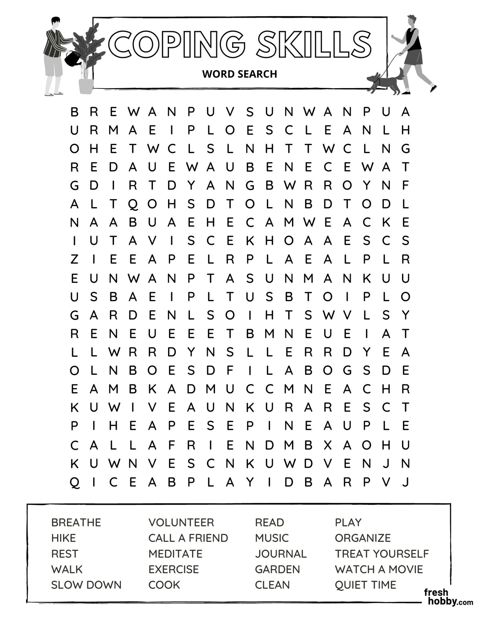THERAPY Word Search Book | 35 Word Search Puzzles for Counselors ...