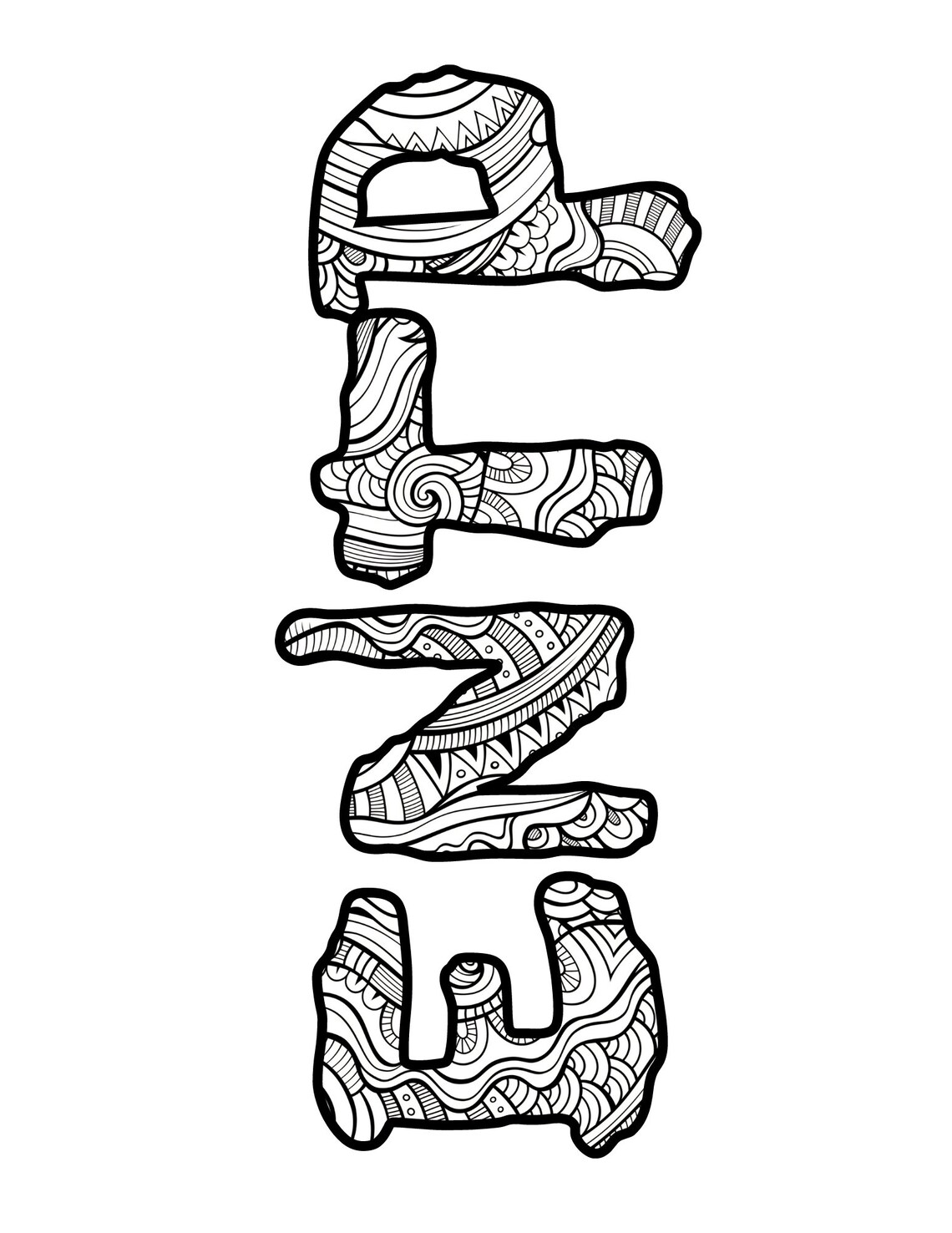 ENTP Personality Type Coloring Pages | 2 Coloring Pages for Your Myers ...