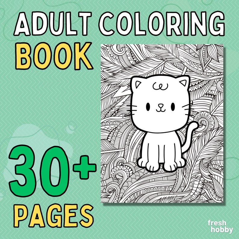 CUTE CRITTERS Coloring Book | 30+ Pages of Cute Animal Coloring Pages ...