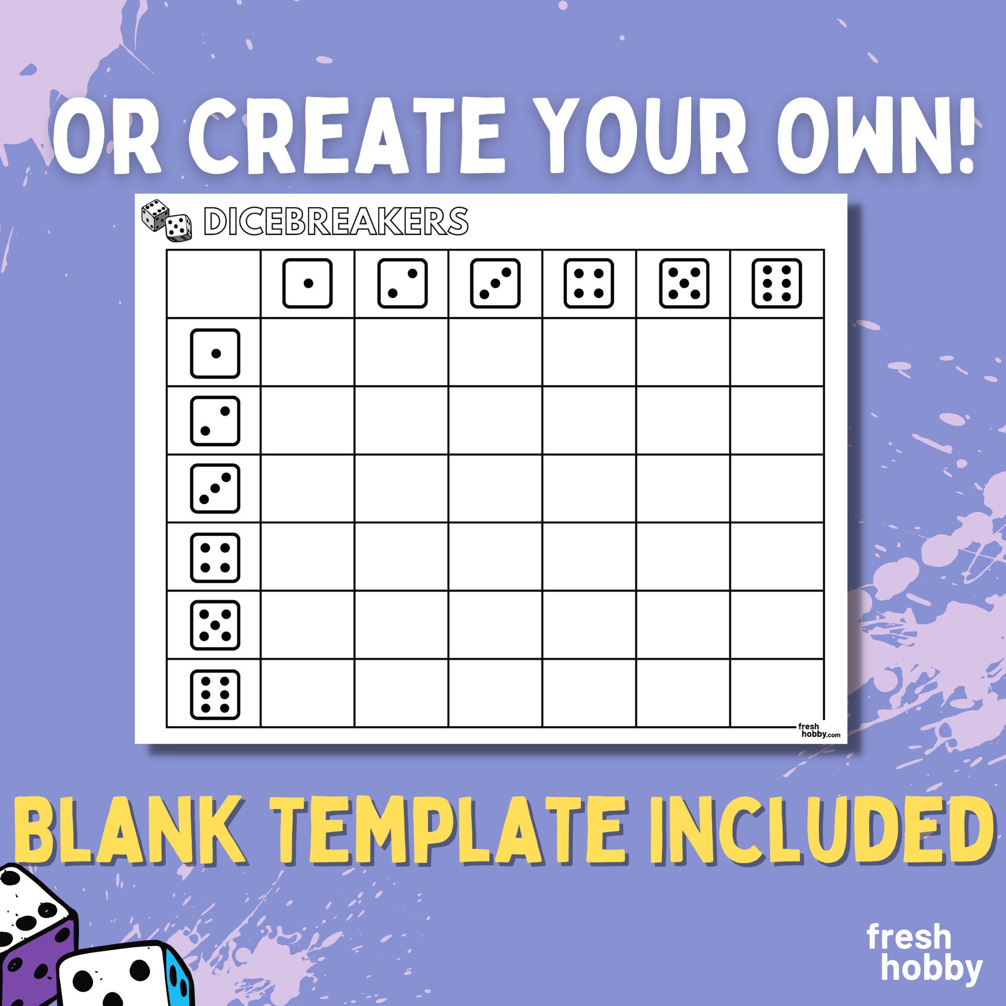 DICEBREAKER - Simple Icebreaker Conversation Game for All Ages (hours ...