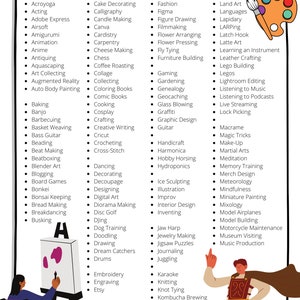 CREATIVE HOBBIES | Huge List of Creative Hobby Ideas PDF | Crafting ...