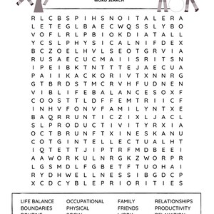 THERAPY Word Search Book | 35 Word Search Puzzles for Counselors ...