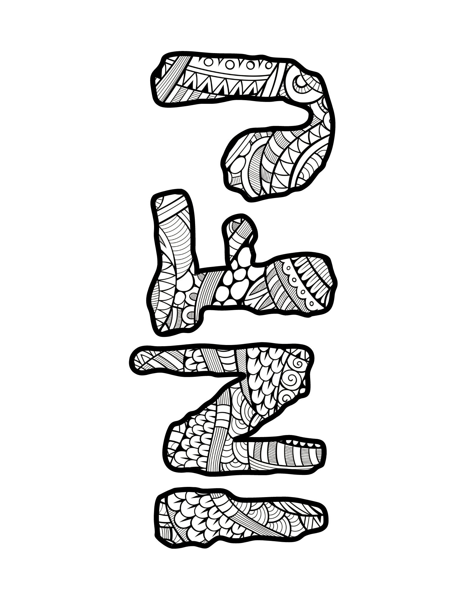 INFJ Personality Type Coloring Pages | 2 Coloring Pages for Your Myers ...